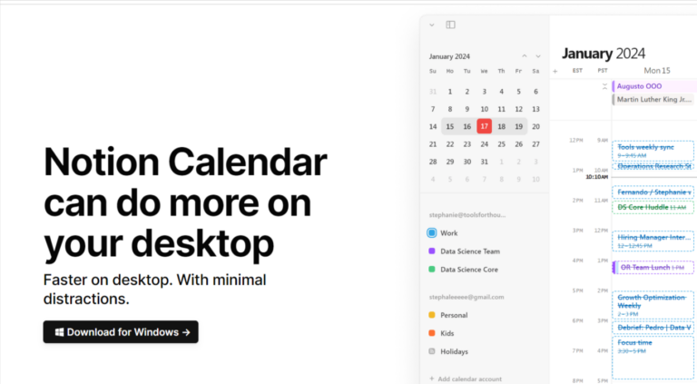 8 coole Features der neuen Notion-Kalender-App - NoCode.fit ...